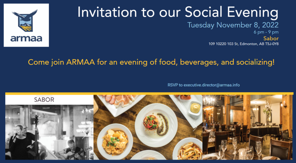 22' Social Evening - Alberta Rural Municipal Administrators' Association